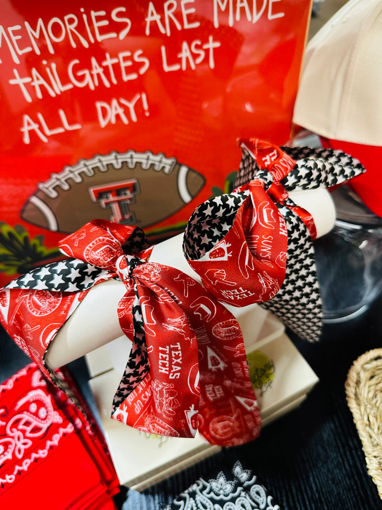 Texas Tech Skinny Scarf – Paddle Tramps